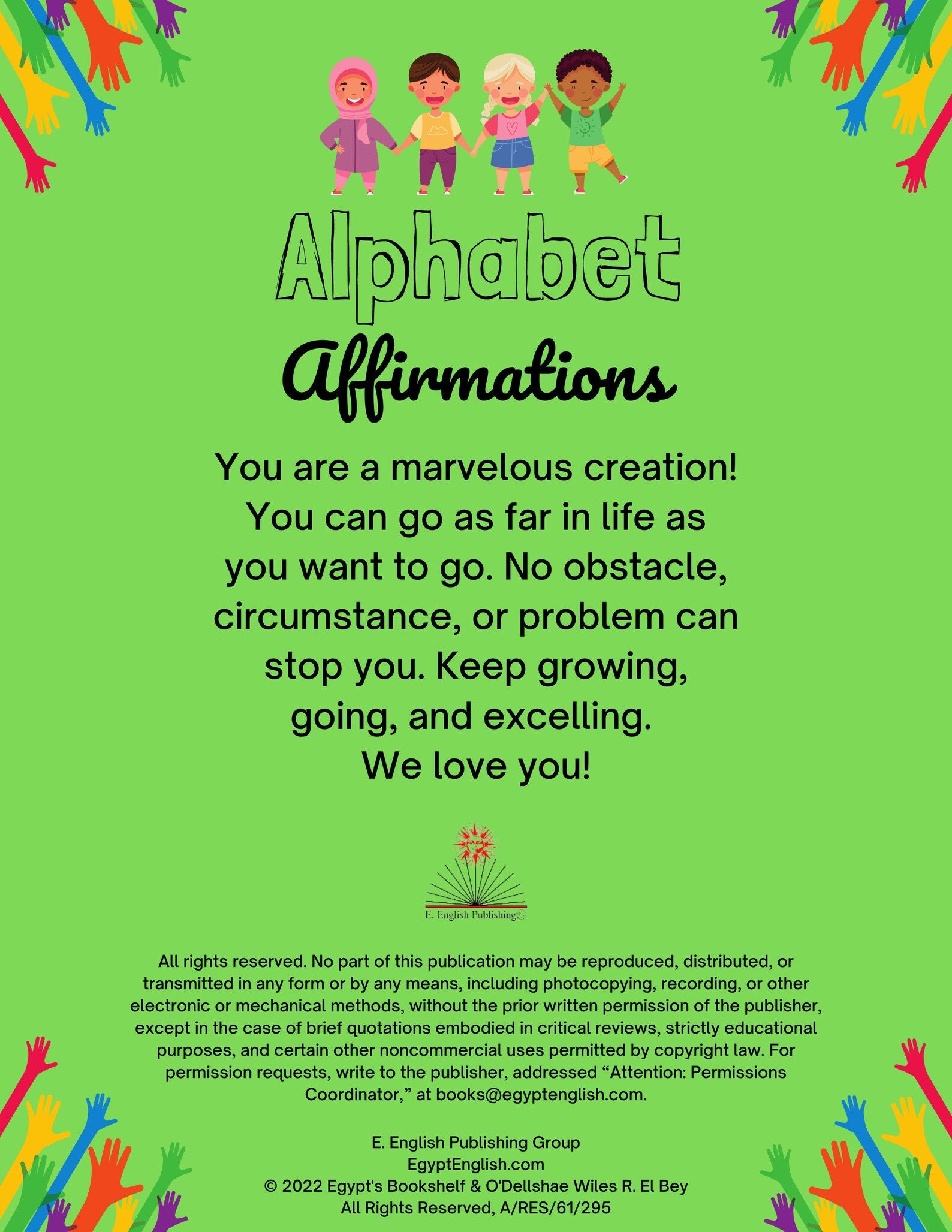 Alphabet Affirmations 26 Printable ABC Flash Cards With American Sign ...
