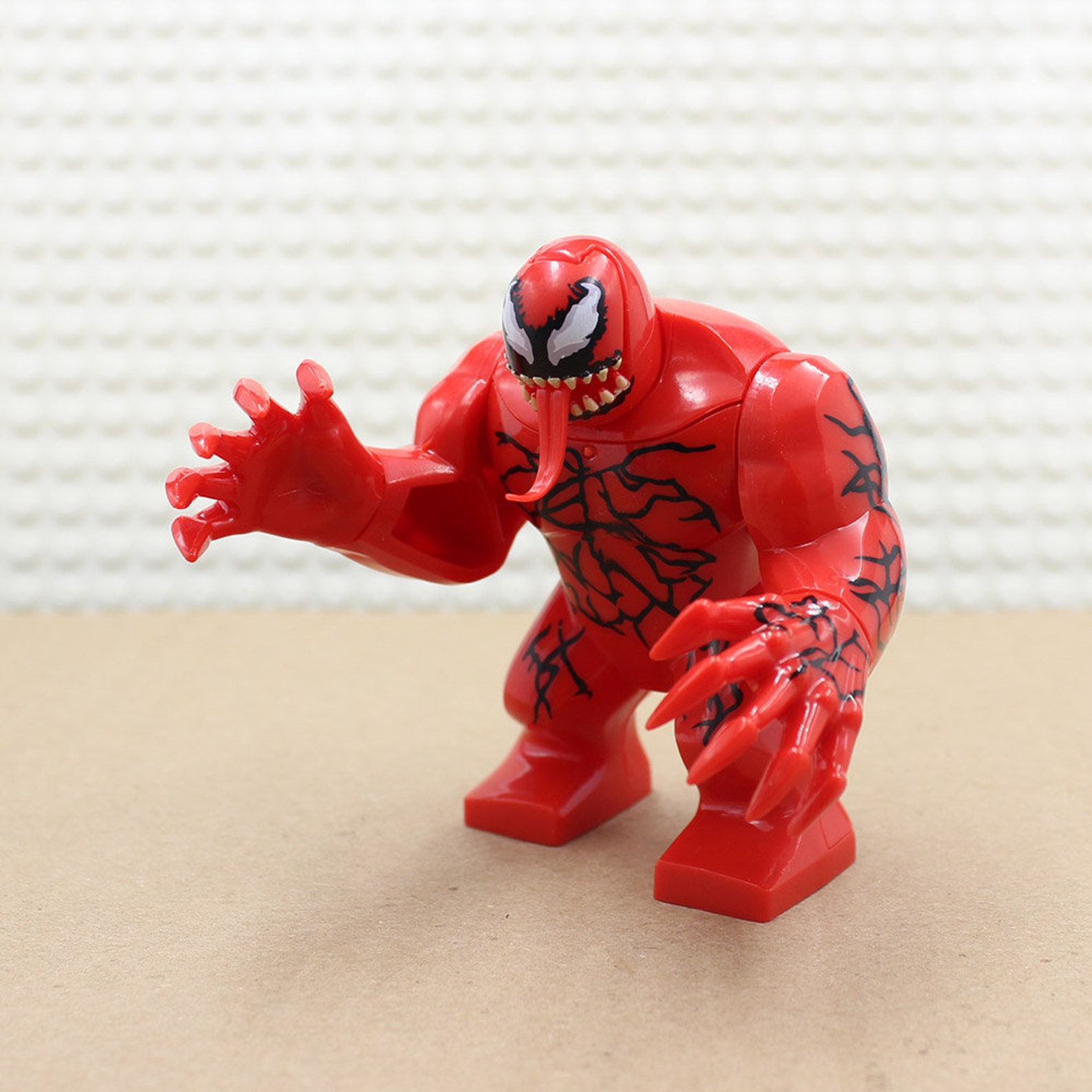 Custom Big Figure Carnage Bigfig Mini-figure for Venom Super Hero Comic ...