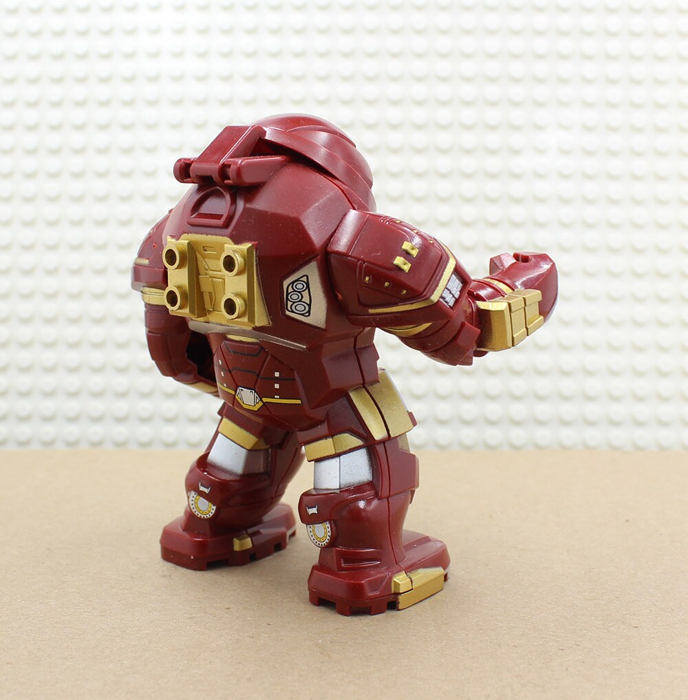 Custom Big Figure Hulkbuster Bigfig With Iron Man Mini-figure for ...