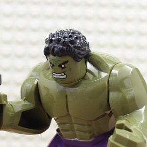 Custom Big Figure Green Hulk Minifig for Comic Fan - Etsy