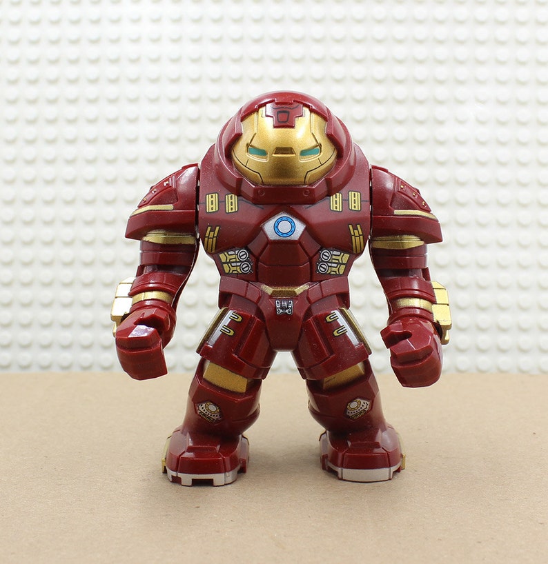 Custom Big Figure Hulkbuster Bigfig With Iron Man Mini-figure for ...