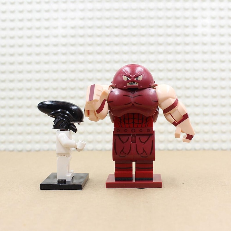 Custom Big Figure Juggernaut Bigfig Mini-figure for Avengers Super Hero ...