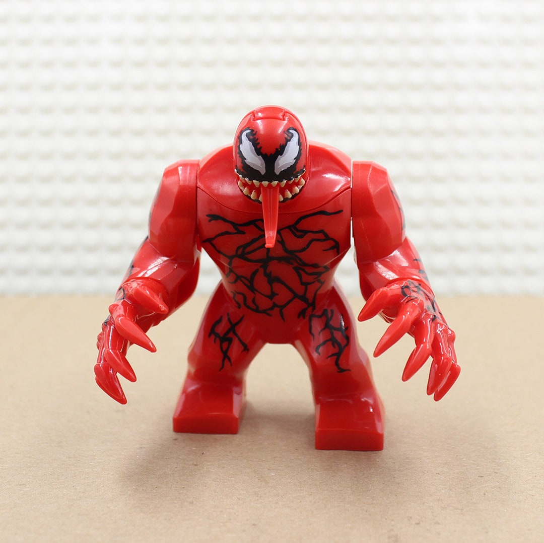 Custom Big Figure Carnage Bigfig Mini-figure for Venom Super Hero Comic ...