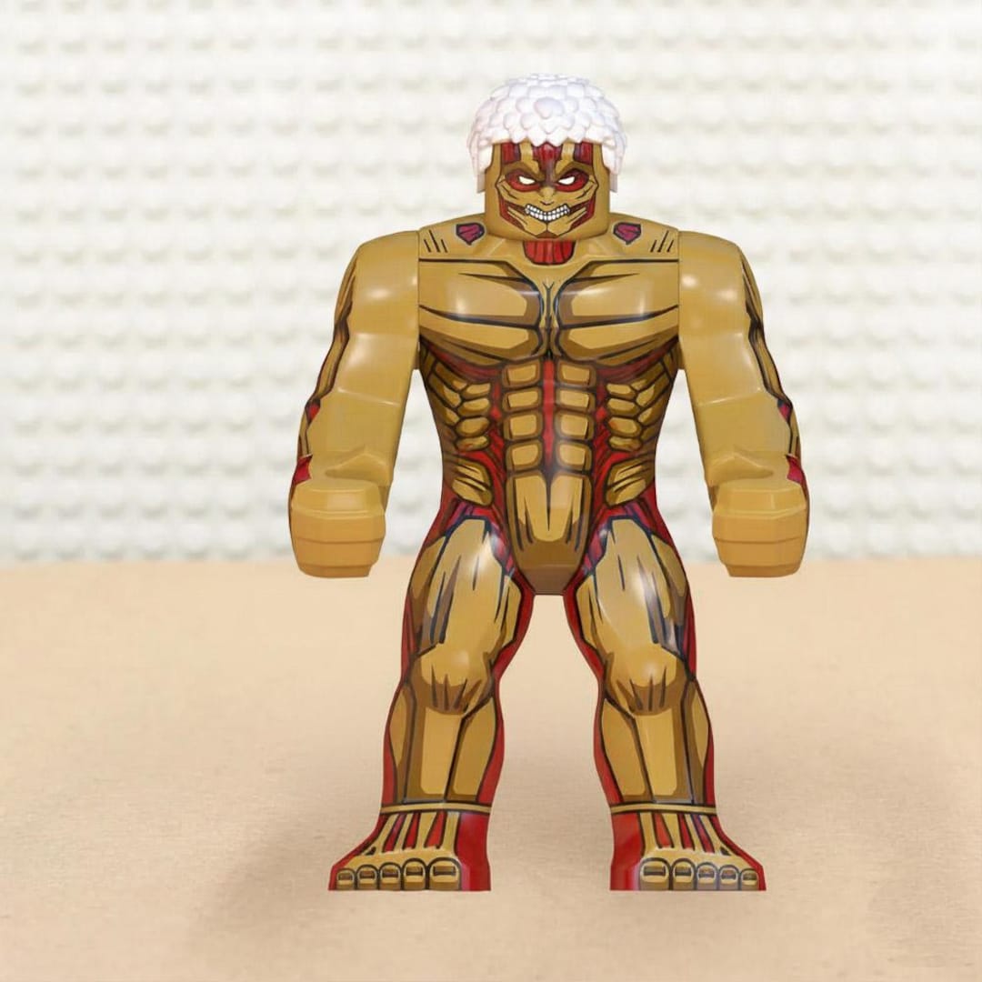 Custom Big Figure Armored Titan Bigfig Mini-figure for Anime Comic Fan ...