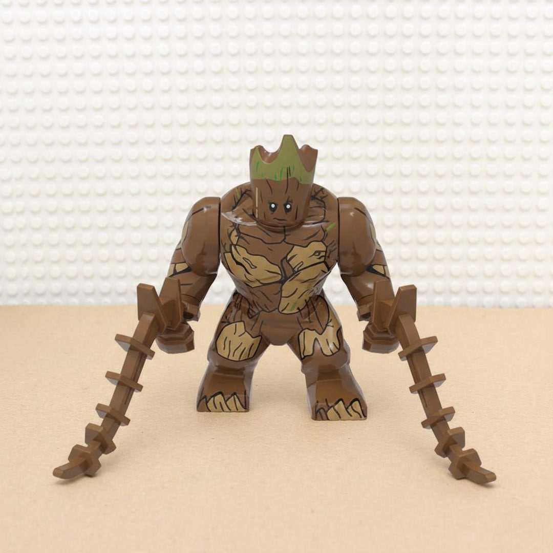 Custom Big Figure Groot Bigfig Mini-figure for Avengers Super Hero ...
