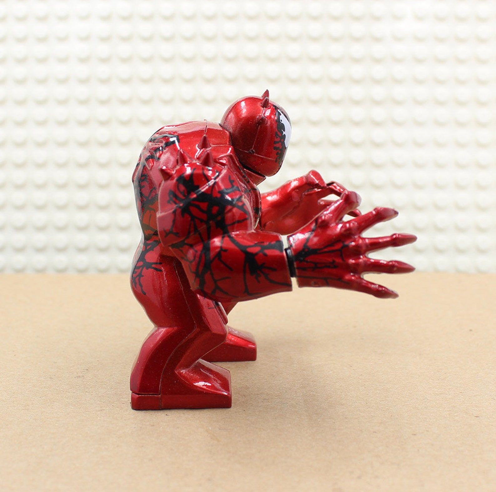 Custom Big Figure Carnage Bigfig Mini-figure for Avengers Super Hero ...