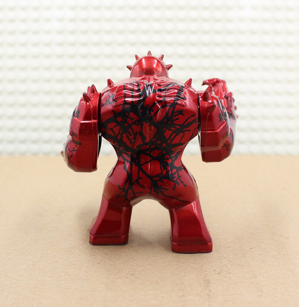 Custom Big Figure Carnage Bigfig Mini-figure for Avengers Super Hero ...