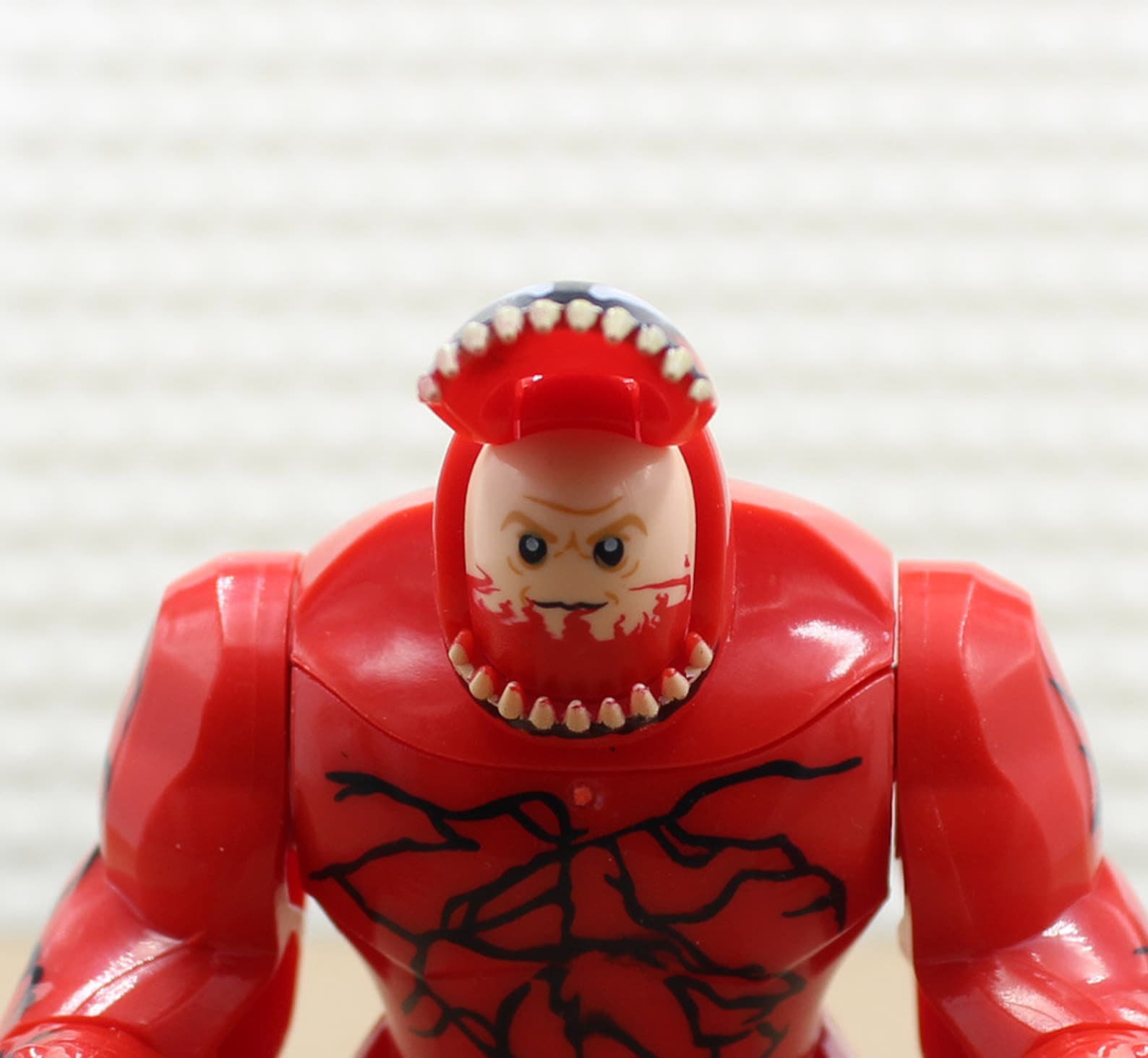 Custom Big Figure Carnage Bigfig Mini-figure for Venom Super Hero Comic ...