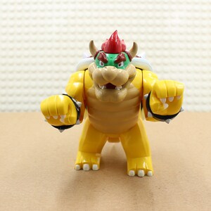 Custom Big Figure Bowser Big Minifig for Video Game Mario Bros Fan - Etsy