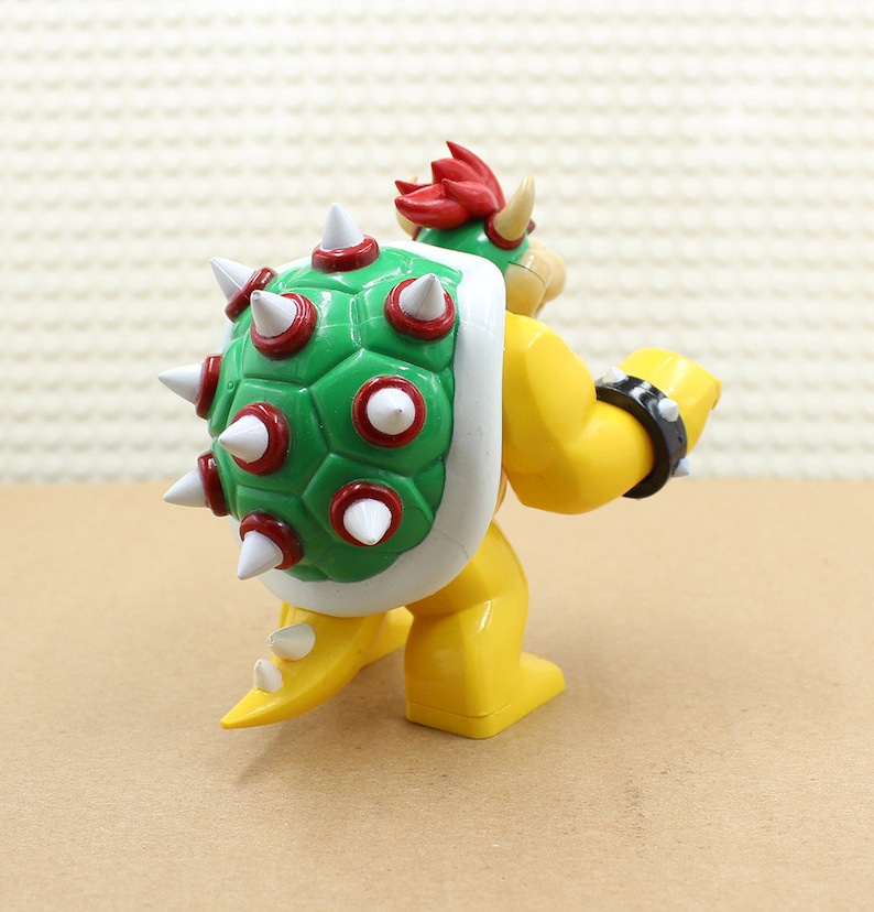 Custom Big Figure Bowser Big Minifig for Video Game Mario Bros Fan - Etsy