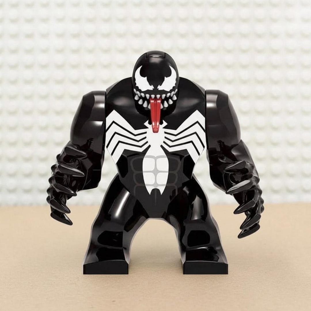 Custom Big Figure Venom Bigfig Mini-figure for Avengers Super Hero ...