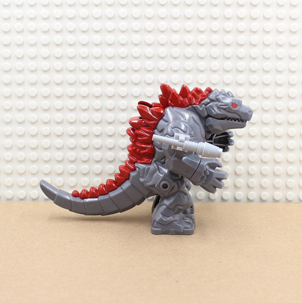 Custom Big Figure Furious Monster Dragon Dinosaur 2 Big Minifig for Sci ...