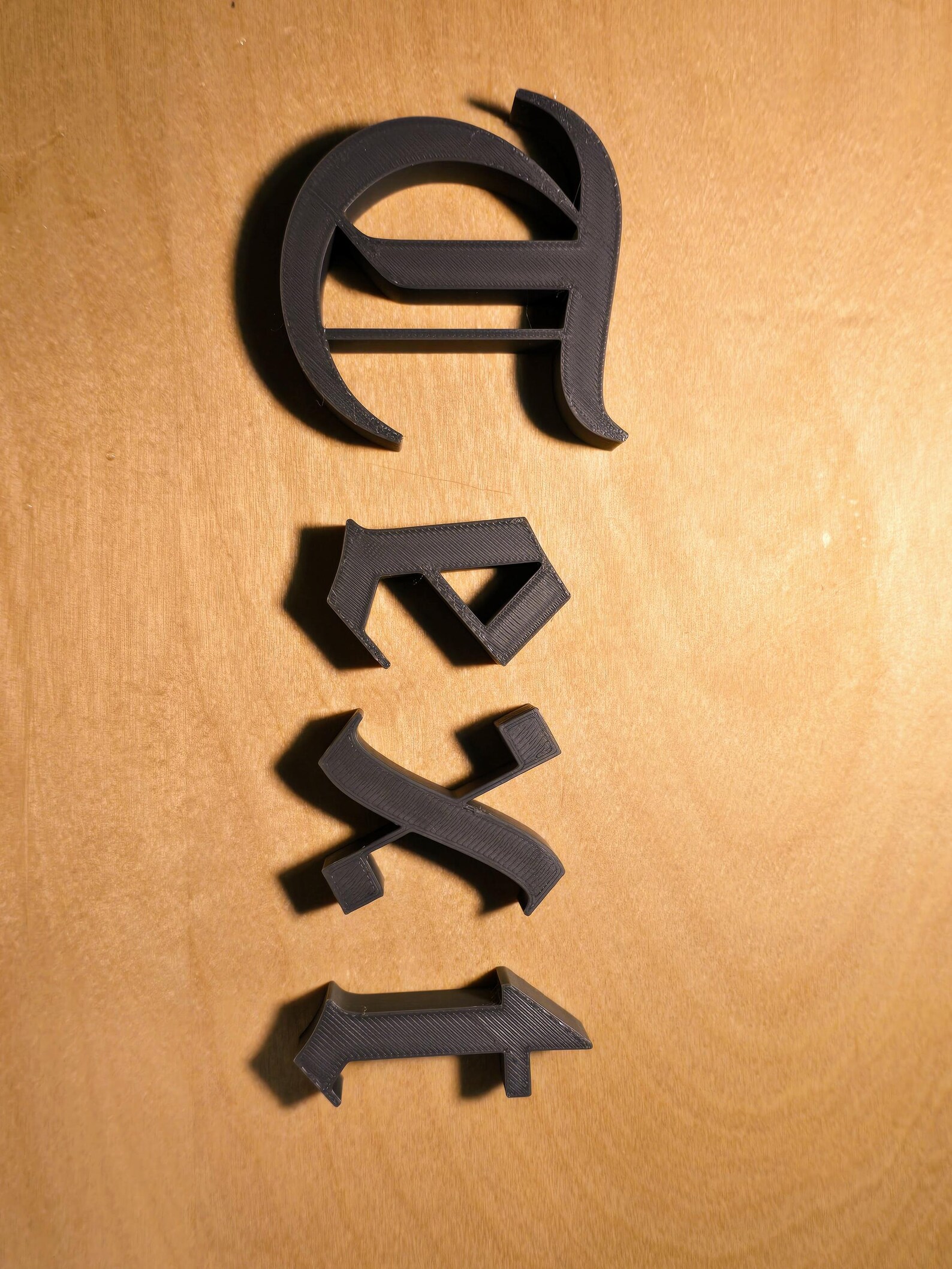Custom Affordable 3D Printed Letters High-quality Warp-resistant for ...