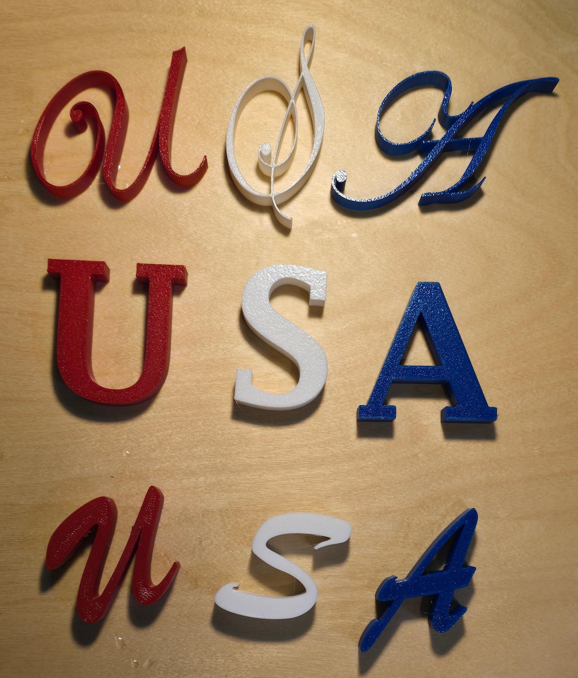 Custom Affordable 3D Printed Letters High-quality Warp-resistant for ...