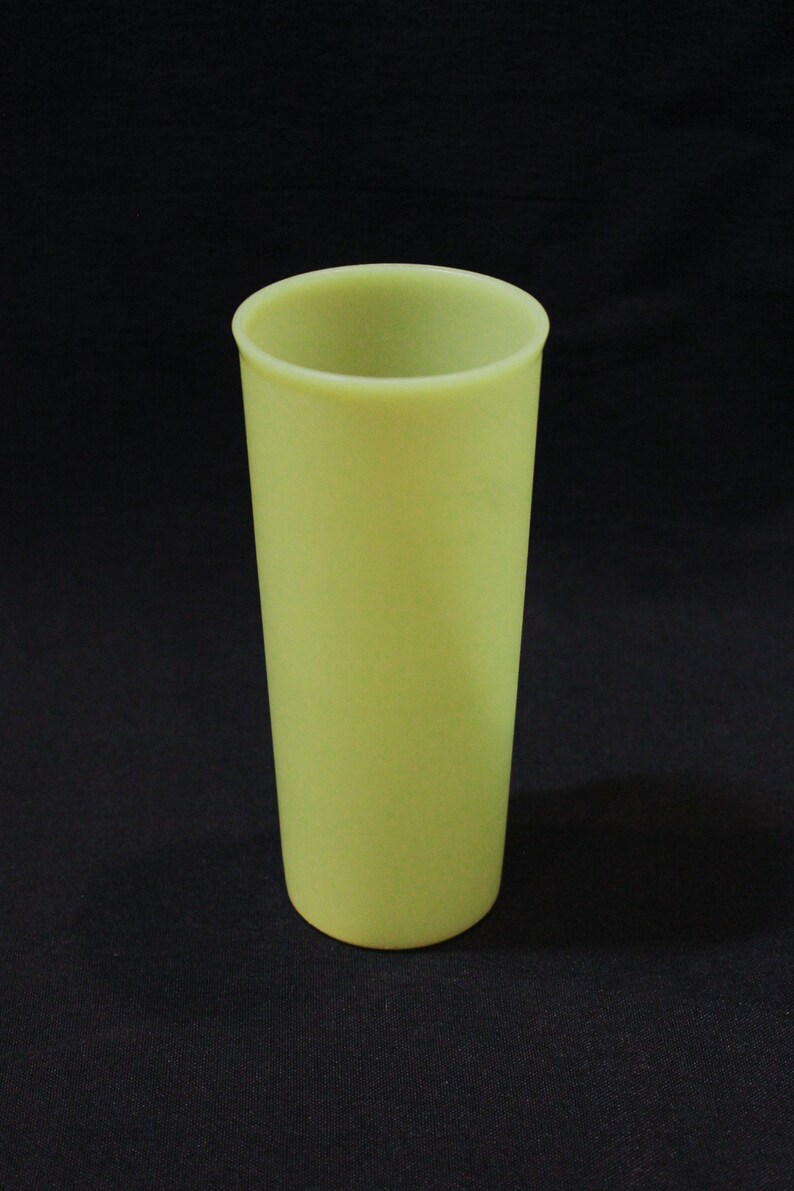 Blue and Yellow Tupperware Cups, Set of 3 Vintage Tupperware Plastic ...