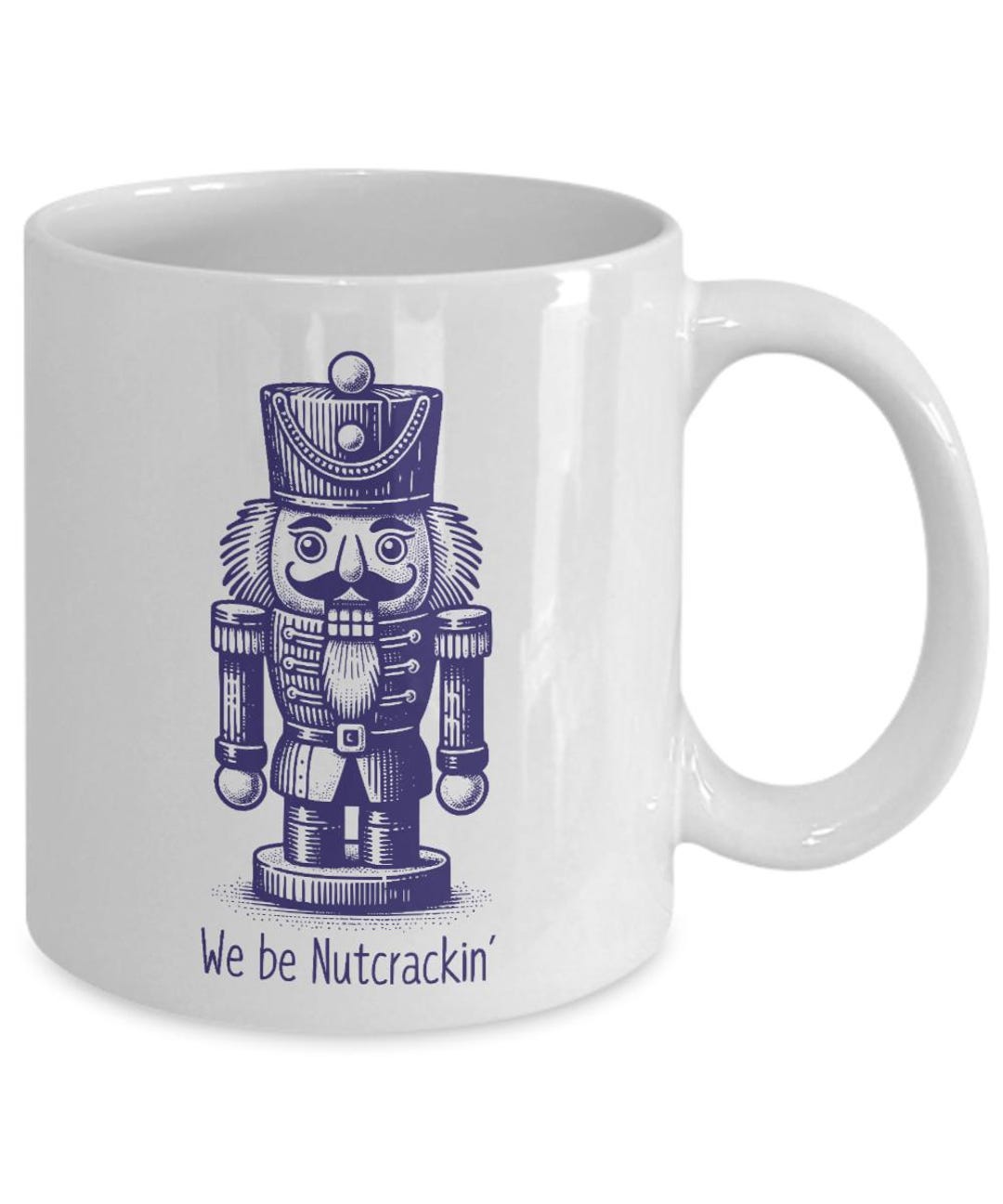 Funny Christmas Nutcracker Cup Nutcracker Coffee Cup Christmas Tea Cup ...