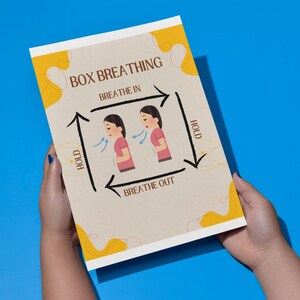 Box Breathing Poster - Etsy