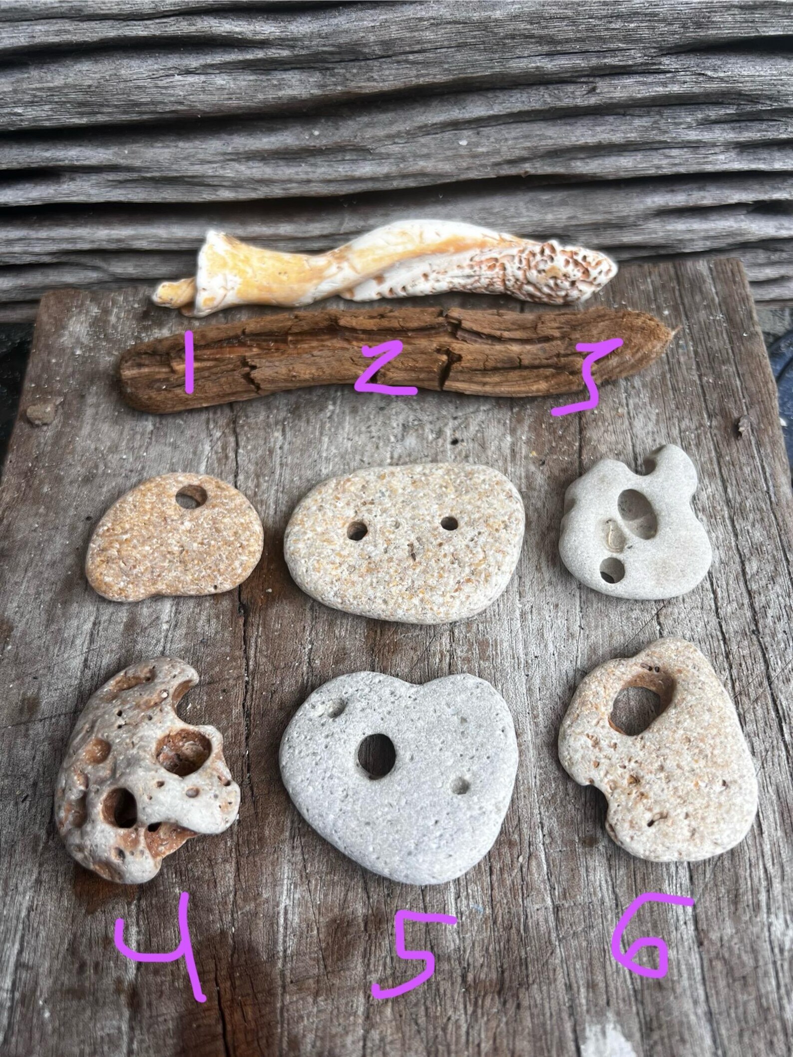 Fairy Stones, Hag Stones - Etsy