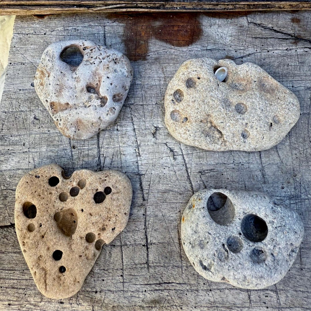 Hag Stone, Fairy Stone - Etsy