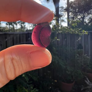 Purple Sea Glass, Vitrite Sea Glass - Etsy