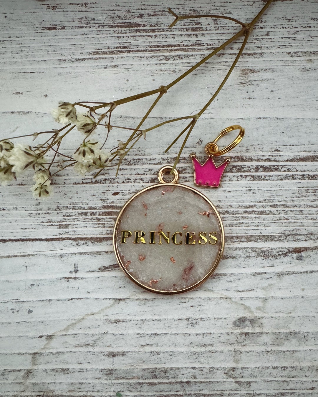 Princess Pet Tag - Etsy