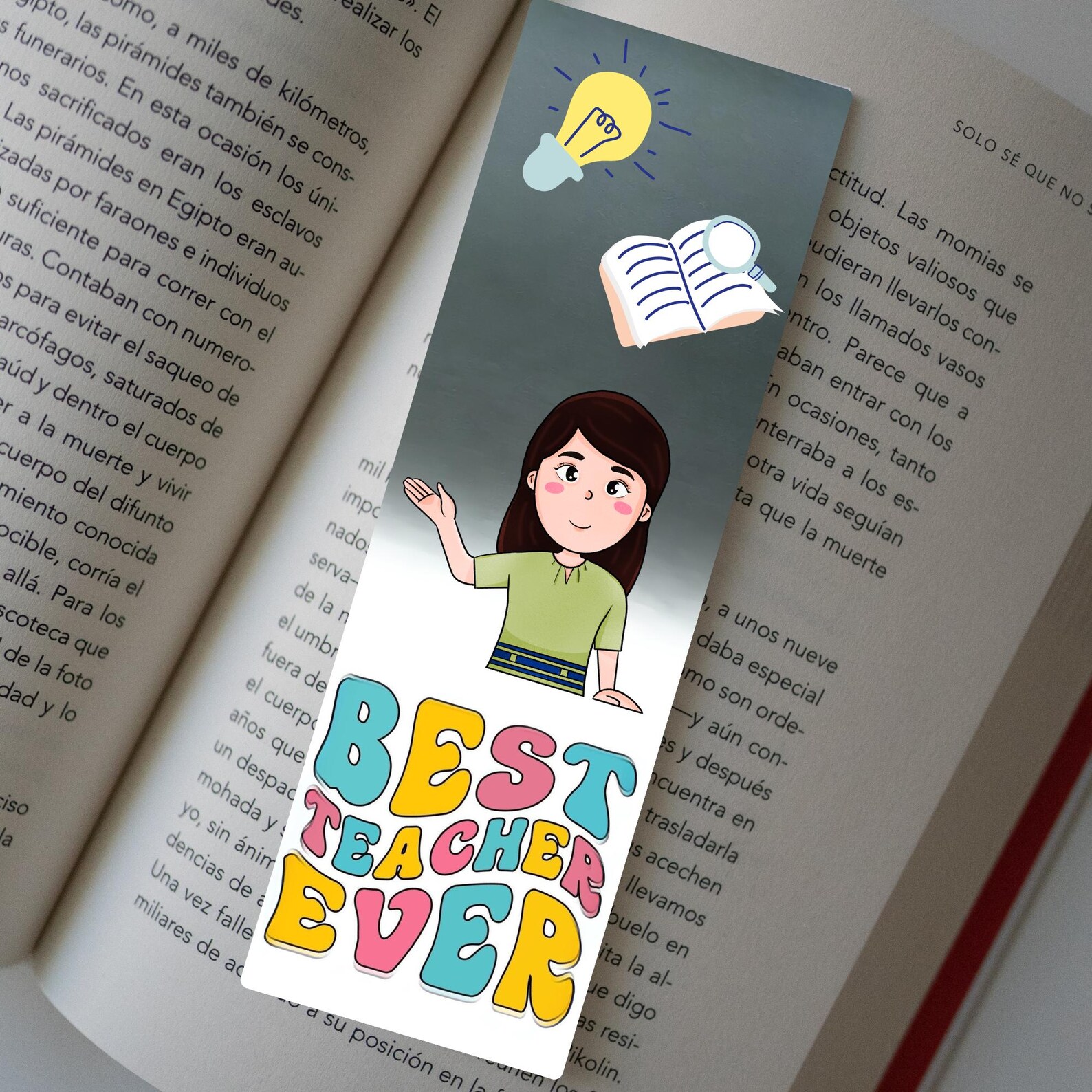 Teacher Day Bookmarks | Printable Teacher Appreciation Gift, Editable ...