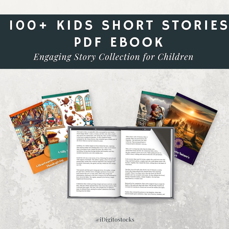 100+ Kids Short Stories PDF Ebook – Fun & Engaging Story Collection for ...