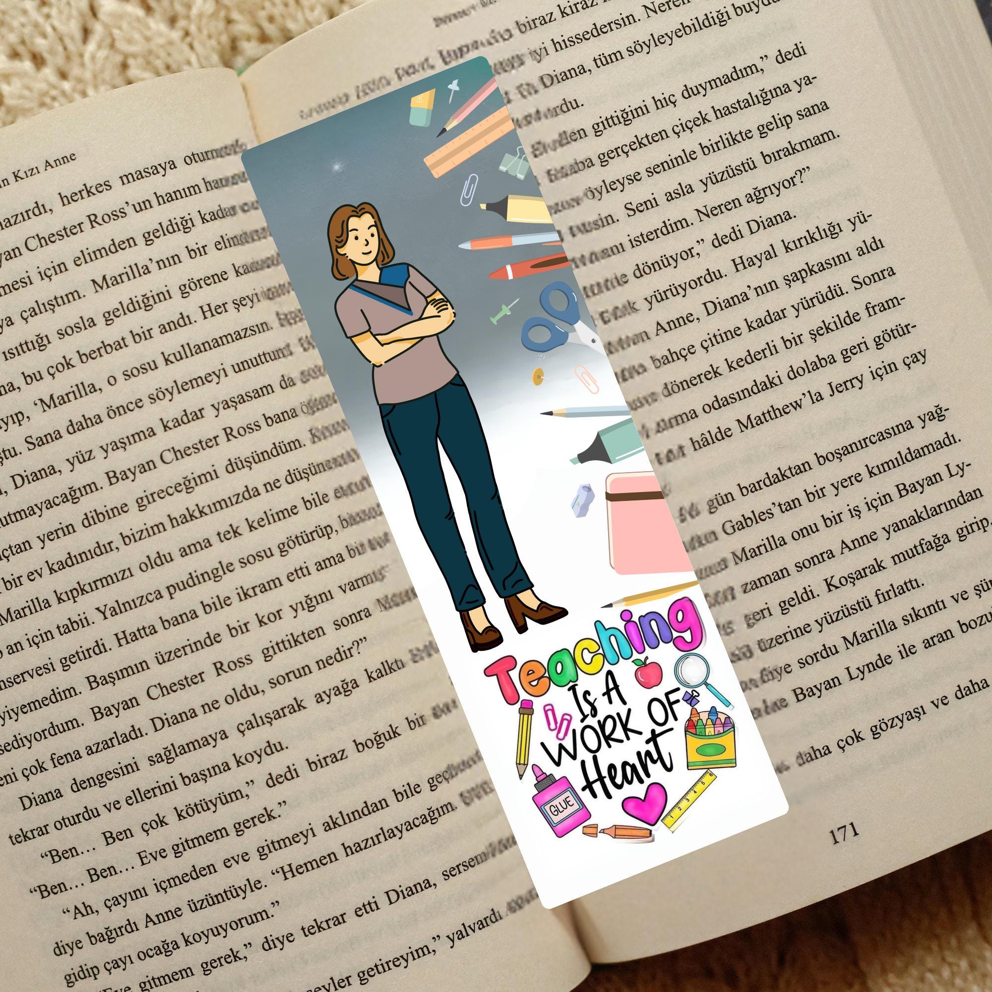 Teacher Day Bookmarks | Printable Teacher Appreciation Gift, Editable ...