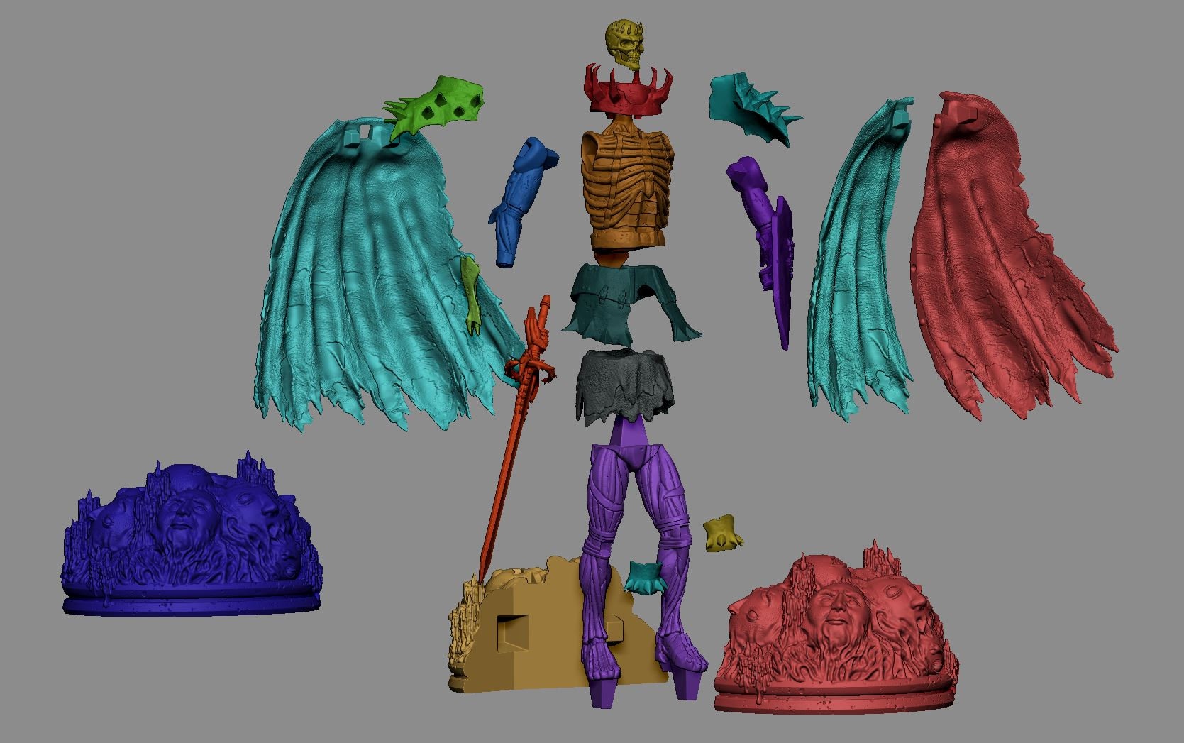 Berserk - Skull Knight Model - Etsy