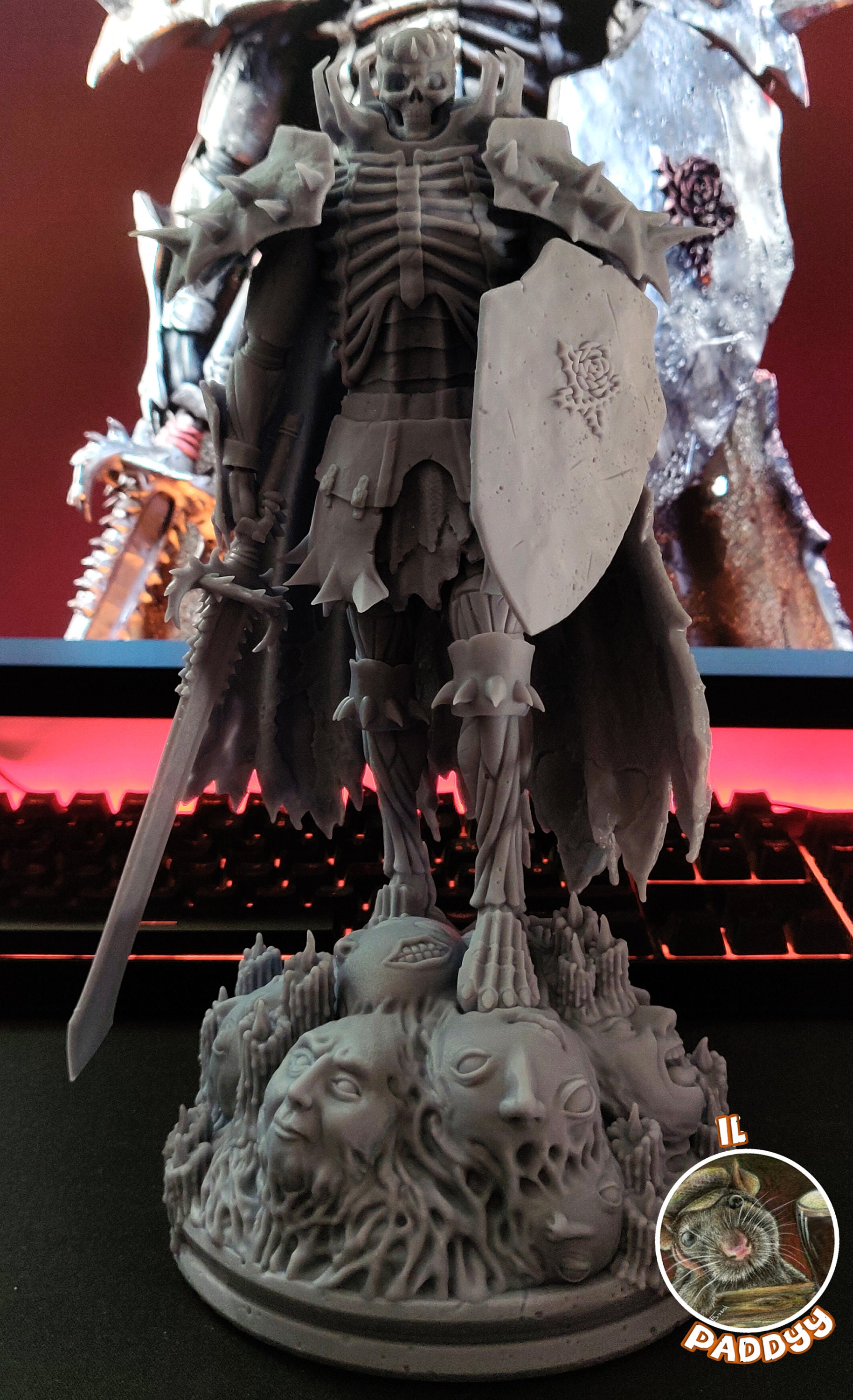 Skull Knight Figure