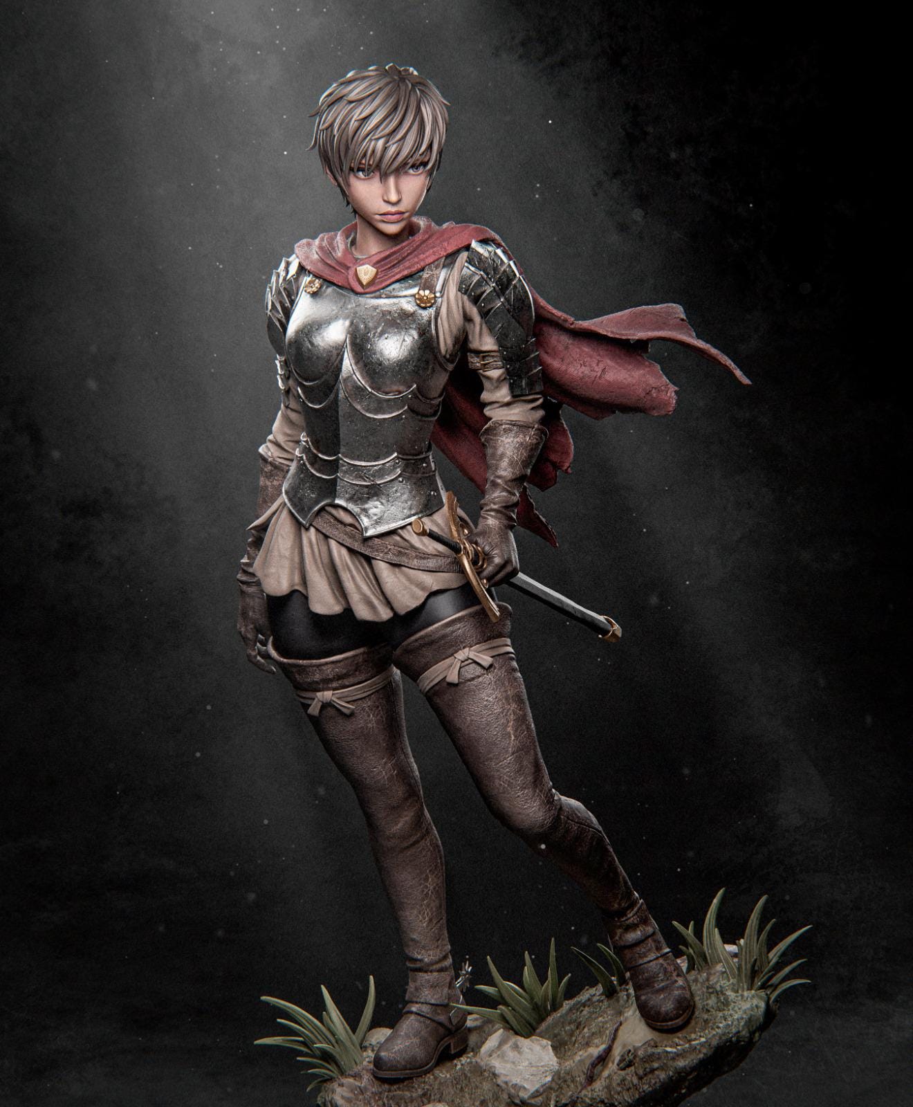 Casca 3D Model - Berserk - Etsy