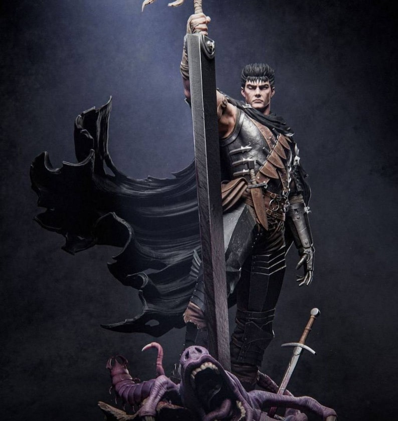 Guts 3D Model Berserk - Etsy
