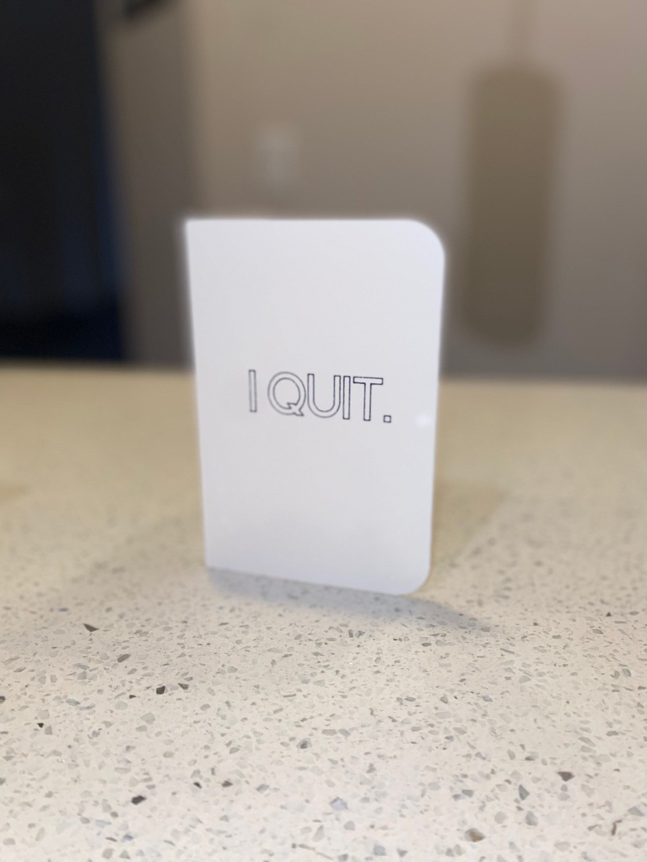 Resignation Greeting Cards - Etsy