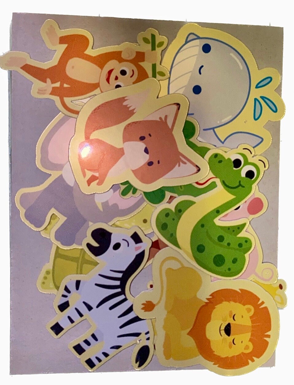 Super Cute Animal Stickers - Etsy