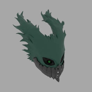 Vigilante Deku Mask STL 3D Print Files Fanart - Etsy