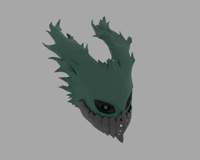 Vigilante Deku Mask STL 3D Print Files Fanart - Etsy Australia
