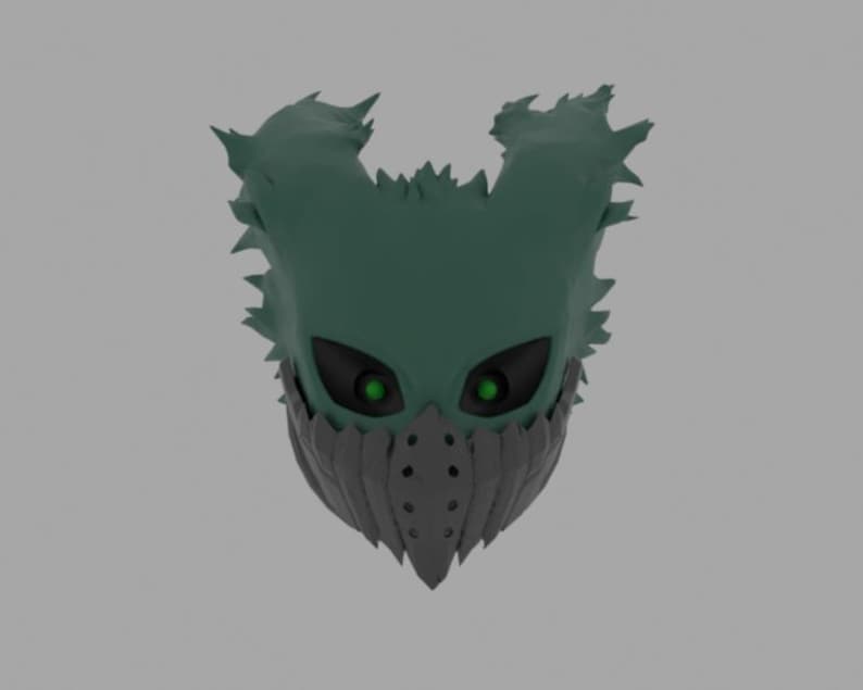 Vigilante Deku Mask STL 3D Print Files Fanart - Etsy Canada