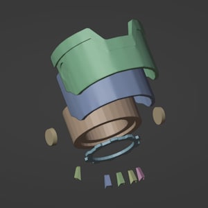 Air Force Gauntlets STL 3D Print Files Fanart - Etsy