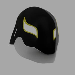 Kendo Rappa Mask Fanart Face Shell 3D Model STL - Etsy