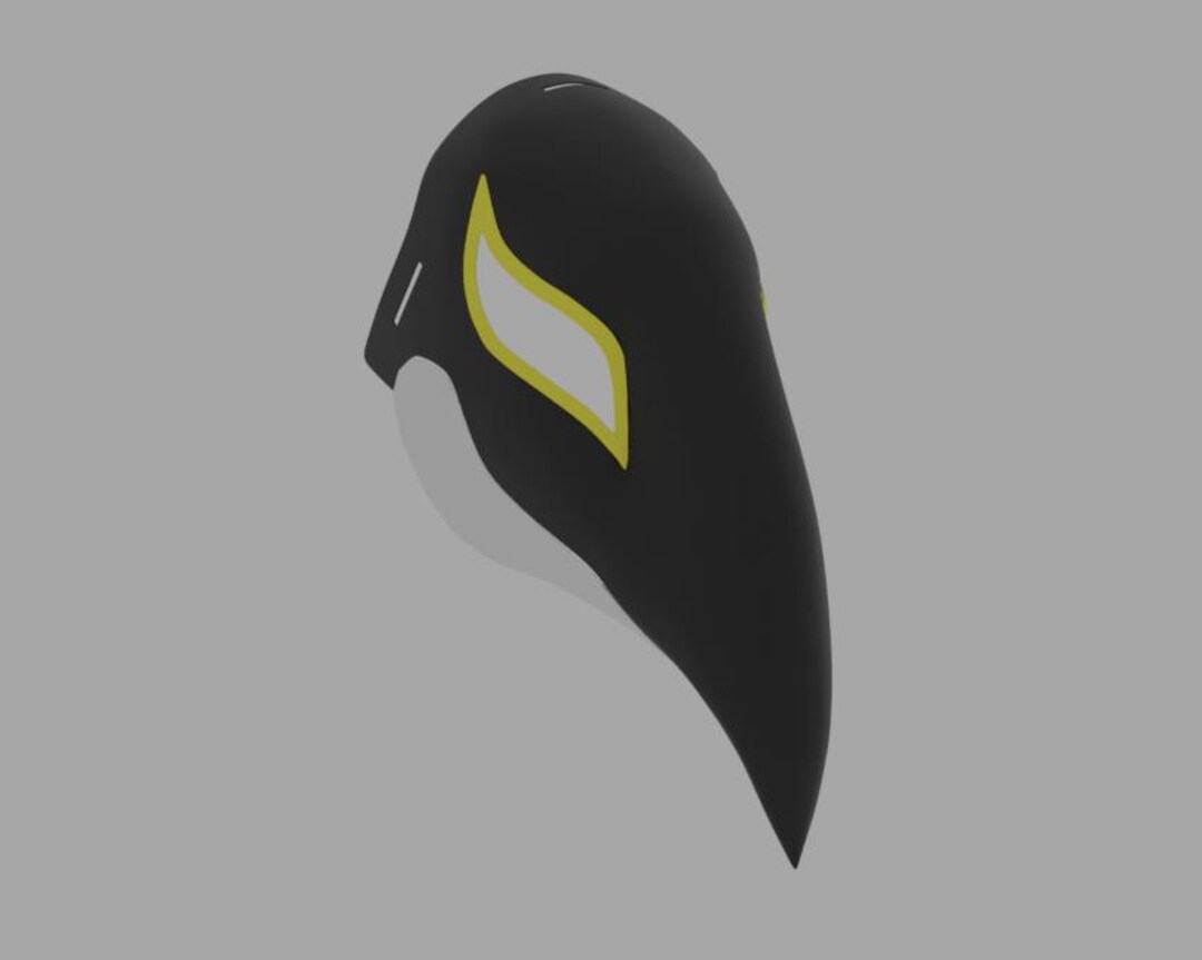 Kendo Rappa Mask Fanart Face Shell 3D Model STL - Etsy