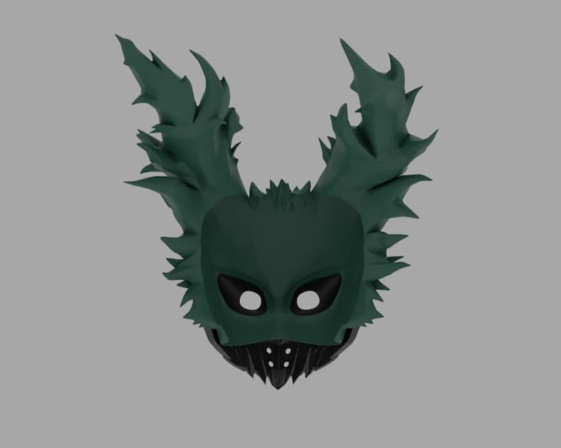 Vigilante Deku Mask STL 3D Print Files Fanart - Etsy Australia