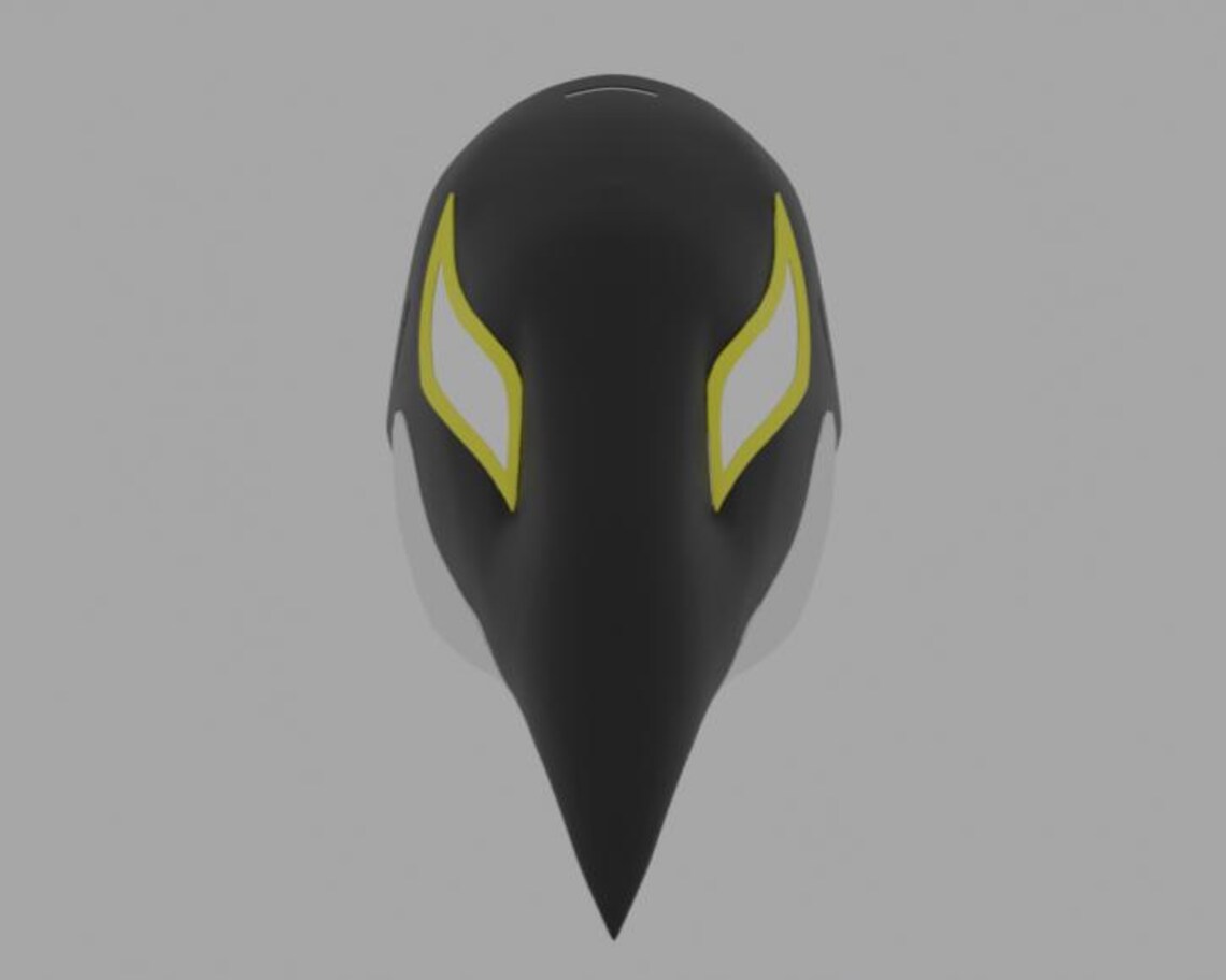 Kendo Rappa Mask Fanart Face Shell 3D Model STL - Etsy