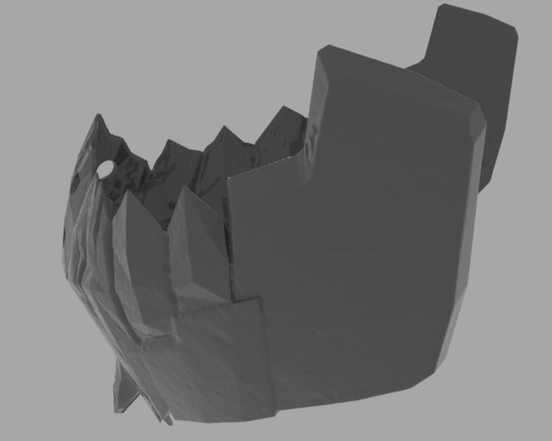 Deku Vigilante/war Arc Mask STL 3D Print Files Fanart - Etsy