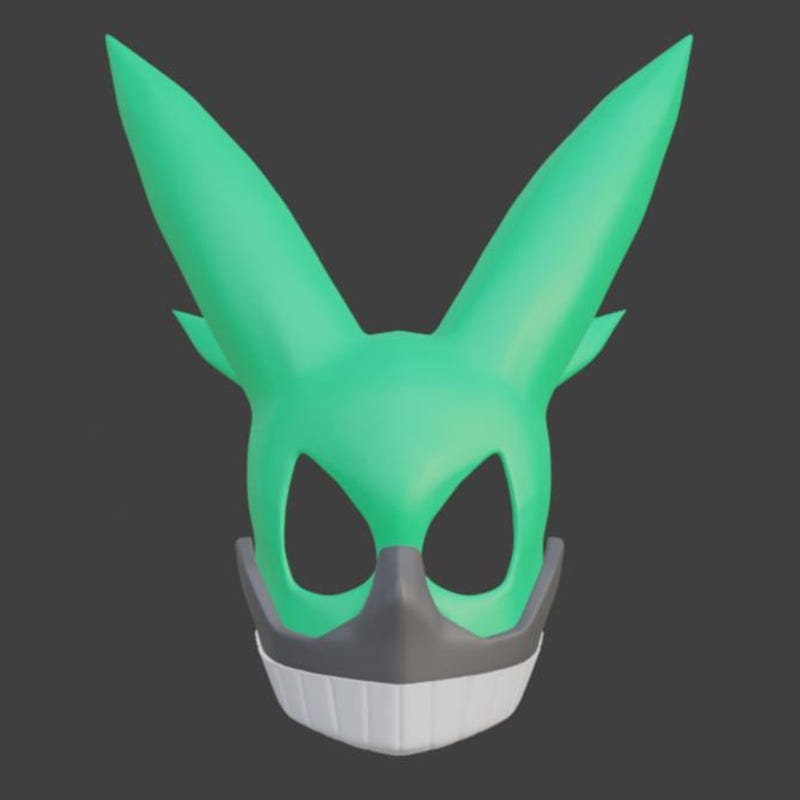 My Hero Academia Deku Mask - Etsy