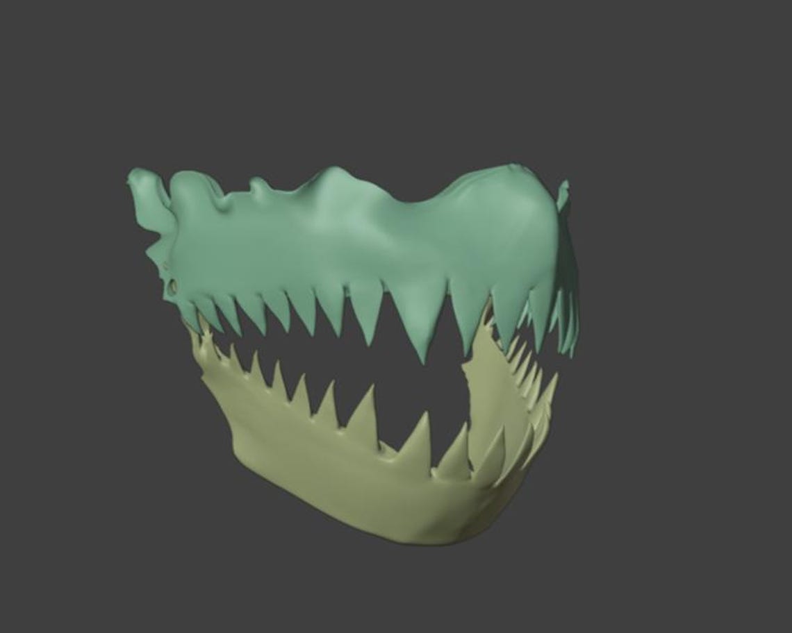 Overlay Carnage Deku Mask STL 3D Print Files Fanart - Etsy