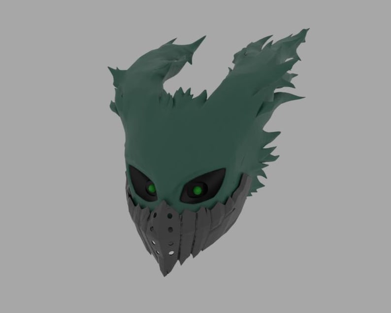 Vigilante Deku Mask STL 3D Print Files Fanart - Etsy Australia