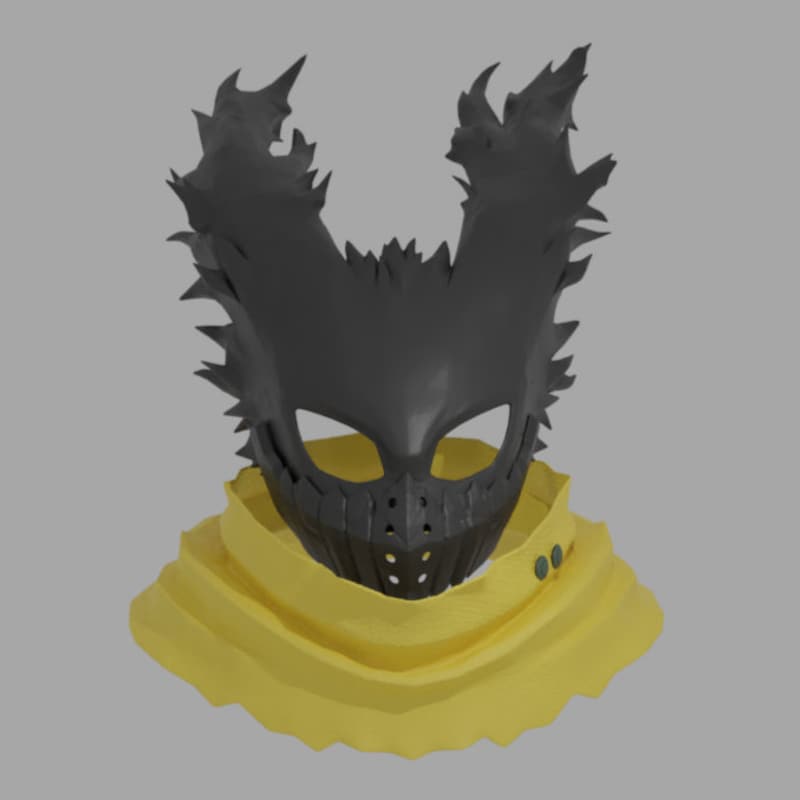 My Hero Academia Deku Mask - Etsy