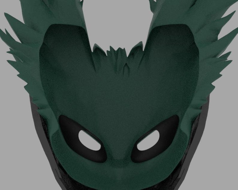Vigilante Deku Mask STL 3D Print Files Fanart - Etsy Australia