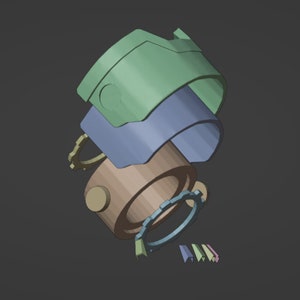 Air Force Gauntlets STL 3D Print Files Fanart - Etsy