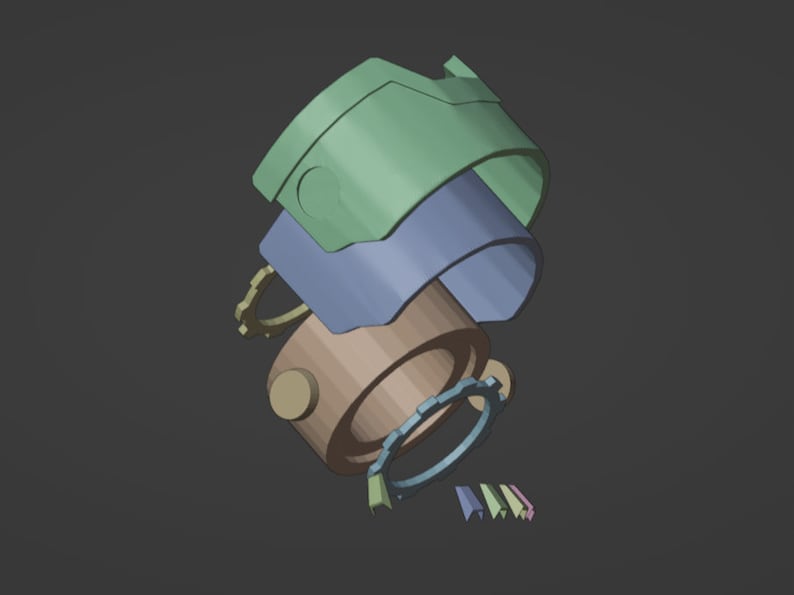 Air Force Gauntlets STL 3D Print Files Fanart - Etsy